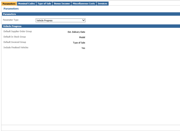📝 Vehicle Progress and Filters – Pinewood Technologies PLC