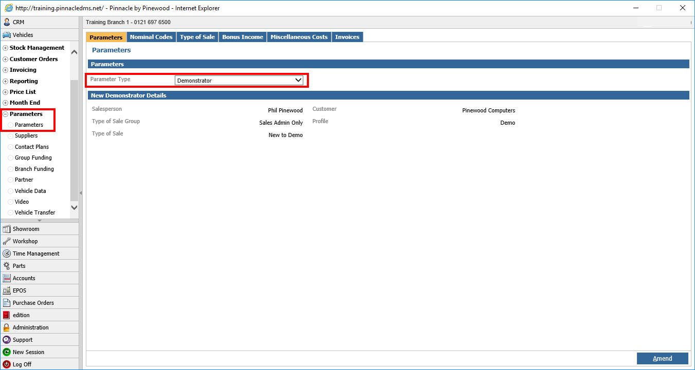 📝 Incorrect address pulling through on Demonstrator Invoice – Pinewood ...