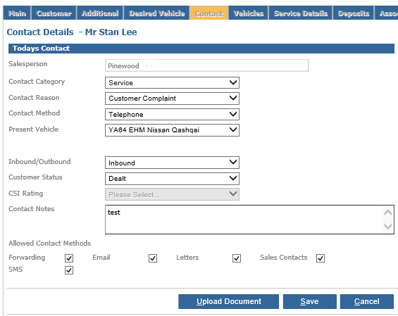 📝 How do I Create a Customer Concern? – Pinewood Technologies PLC