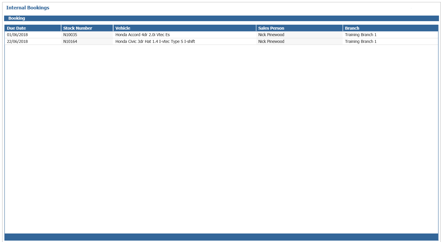 📝 How do I Receive an Internal Booking? – Pinewood Technologies PLC