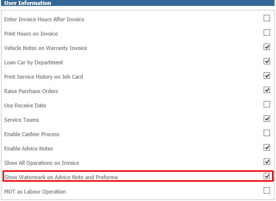 📝How do I Show the Watermark on an Advice Note / Proforma? – Pinewood ...