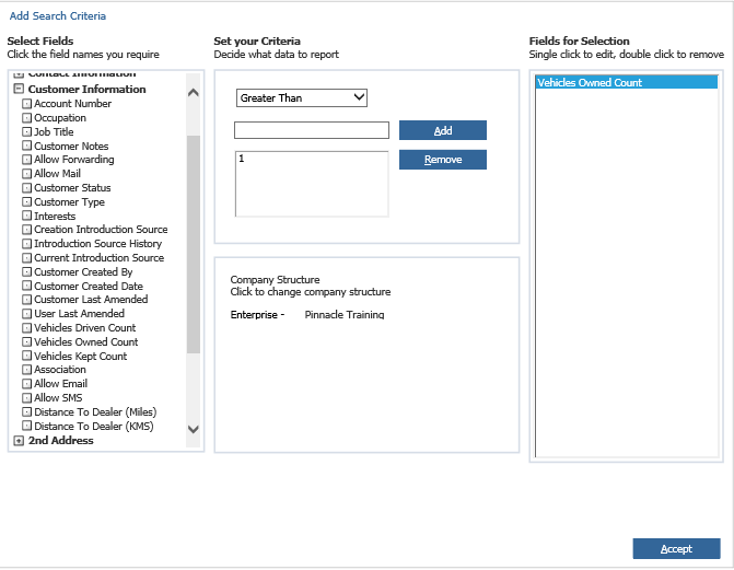 📝 How do I Create a Selections Report for all Customers who own more ...