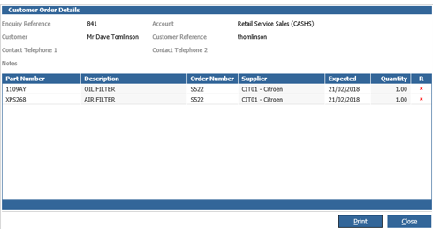 📝 Workshop Reporting Customer Orders – Pinewood Technologies PLC