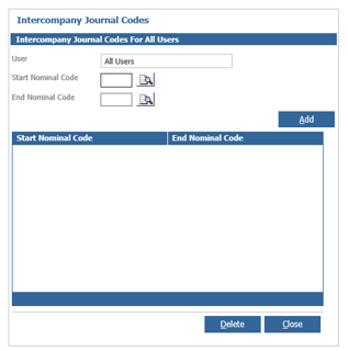 📝 Nominal Ledger Parameters – Pinewood Technologies PLC