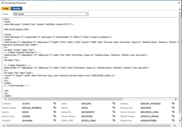 📝 How do I edit a HTML email template? – Pinewood Technologies PLC