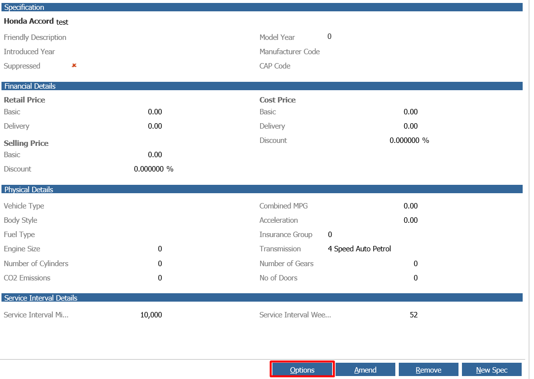 📝 How to add a New Vehicle Specification to the Price List? – Pinewood ...