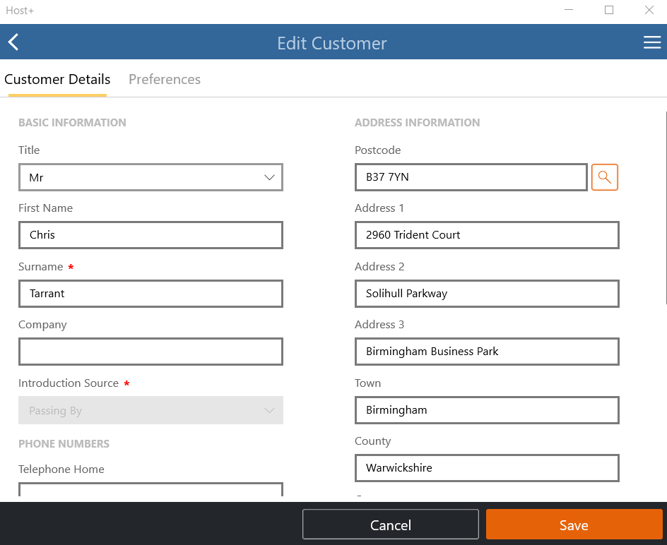 📝 Host+ GDPR View and Amend Customer Contact Preferences Windows and ...