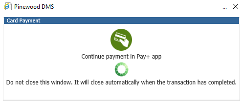 📝 Pay+ Taking a Payment (with Cardholder Present) – Pinewood ...