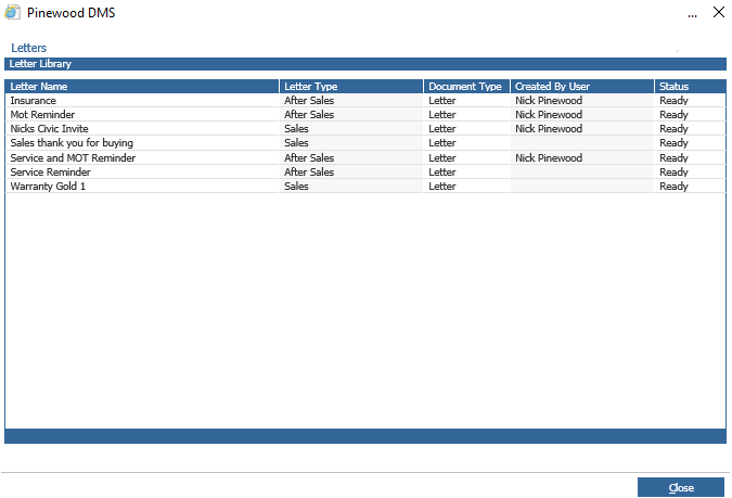 📝 How do I Create a Letter Mailshot? – Pinewood Technologies PLC