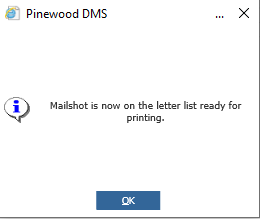 📝 How do I Create a Letter Mailshot? – Pinewood Technologies PLC