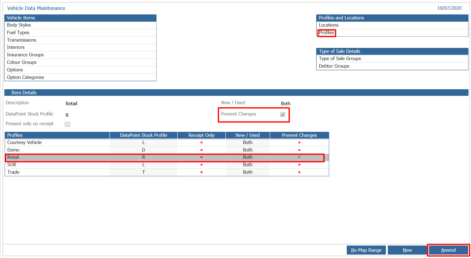 📝Changing Vehicle Profile - "Profile cannot be changed" – Pinewood ...