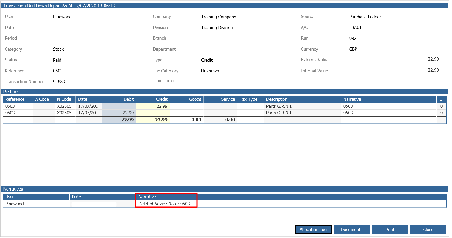 📝 What are all possible reasons a Parts GRNI may be missing – Pinewood ...
