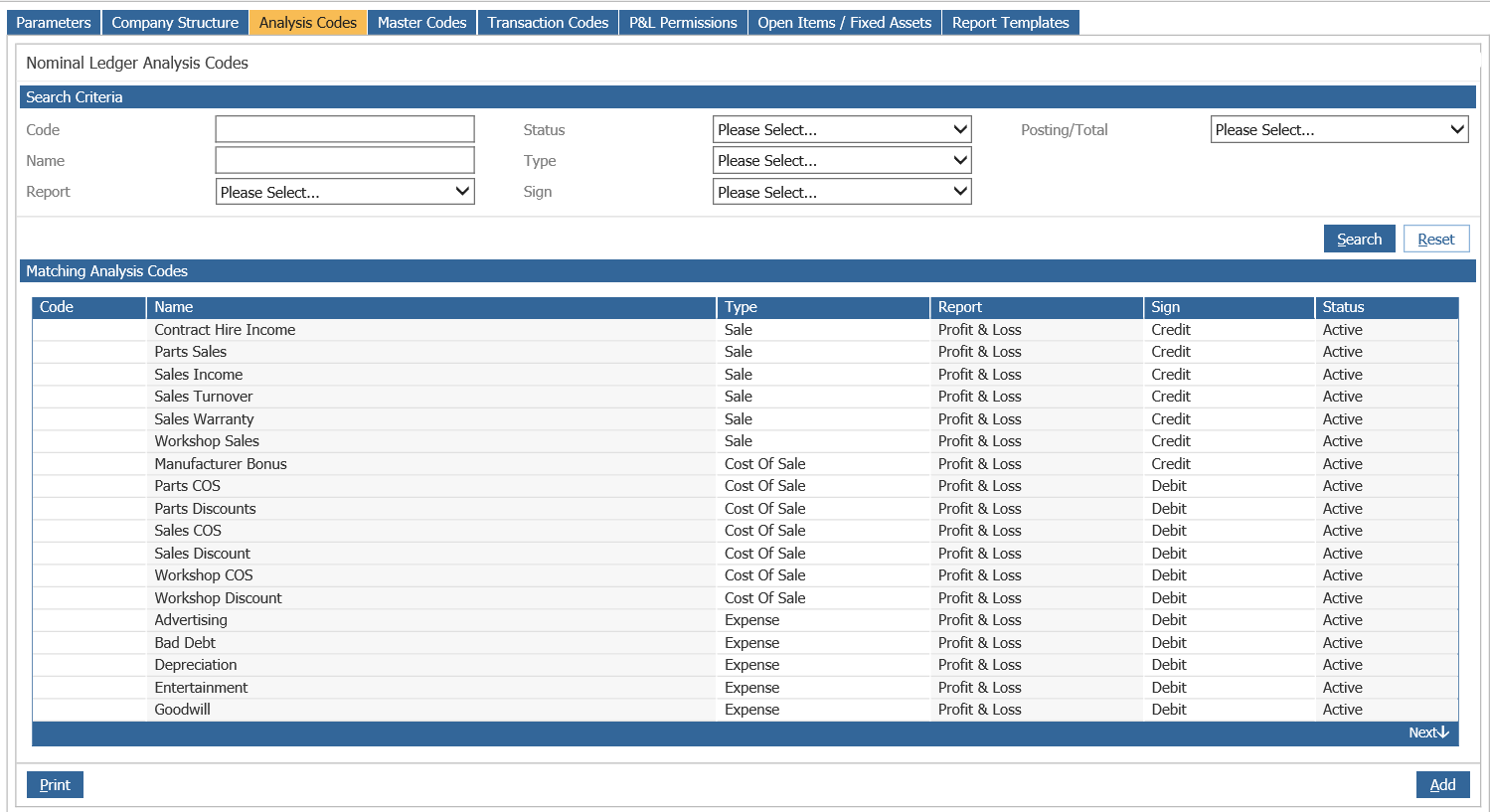 📝 How To Create A New Nominal Code Analysis Code – Pinewood Technologies PLC