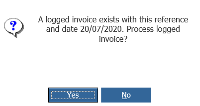 📝Processing Previously Logged Invoices – Pinewood Technologies PLC