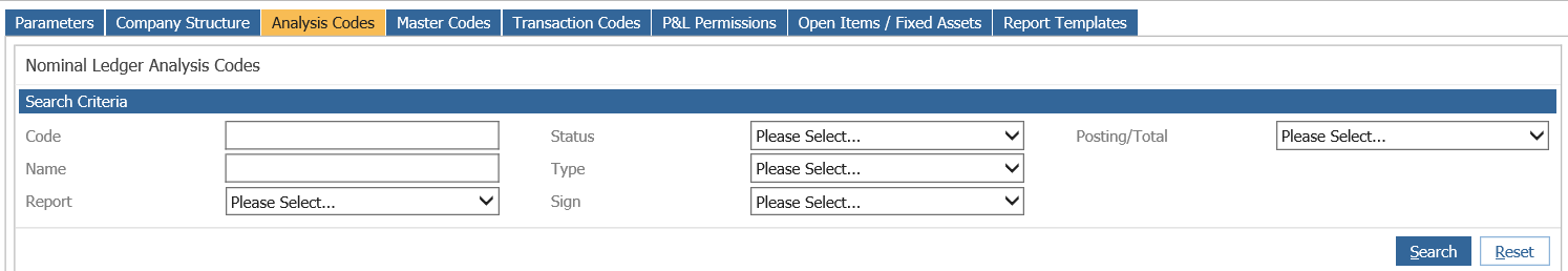 📝 Why can I not Amend Nominal Ledger Analysis Codes? – Pinewood Technologies PLC