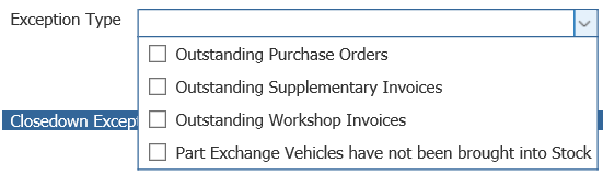 📝 Vehicles - Reporting - Exceptions – Pinewood Technologies PLC