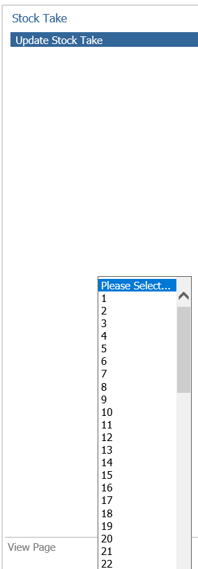 📝 Parts Stock Take Process – Pinewood Technologies PLC