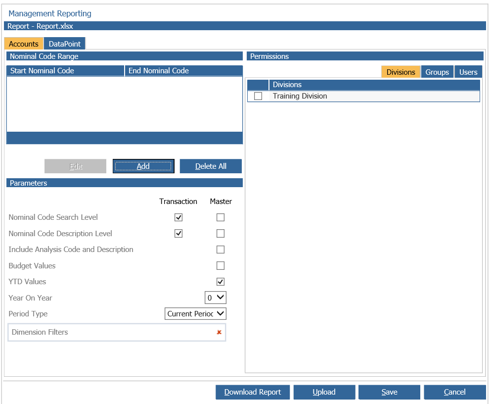 📝 Setting Up Account Management Reports – Pinewood Technologies PLC