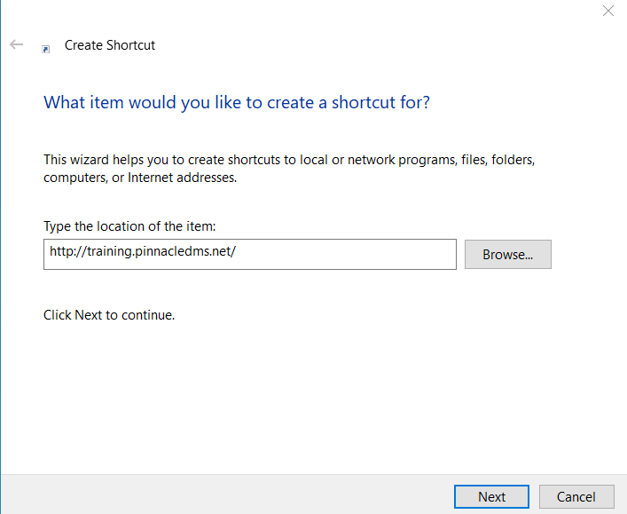 📝 Adding A Shortcut To Pinewood DMS On Your PC – Pinewood Technologies PLC