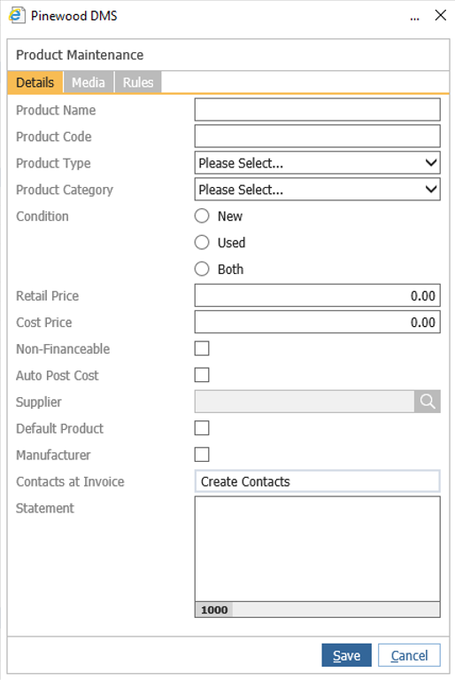 📝 Creating and Amending a Product Sale – Pinewood Technologies PLC