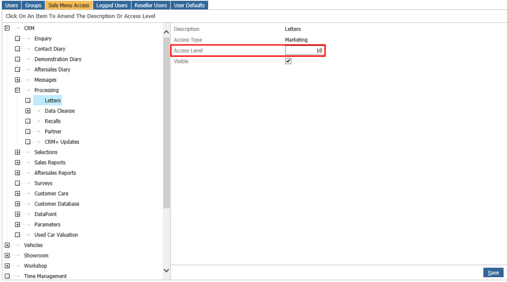 📝 How to Check which User Access Levels are needed and Amend these ...