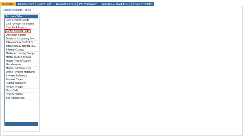 📝 How To Add A Contra Nominal Code – Pinewood Technologies PLC