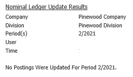 📝 Nominal Ledger Update – Pinewood Technologies PLC