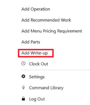 📝 How To Add A Write Up In The Tech+ App? – Pinewood Technologies PLC